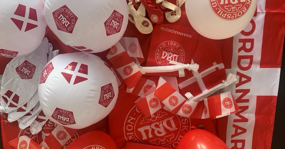 EM-fest: Pynt jeres klub i rødt og hvidt