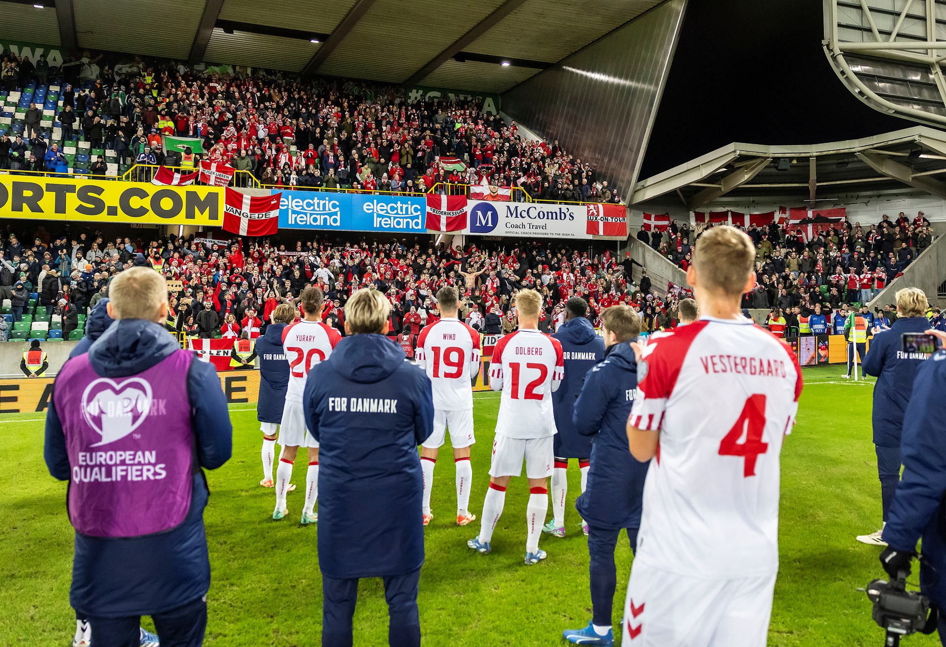 Danmark taber til Nordirland i årets sidste landskamp