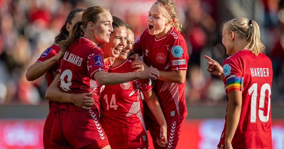 Dansk sejr til fodboldfest i Vejle
