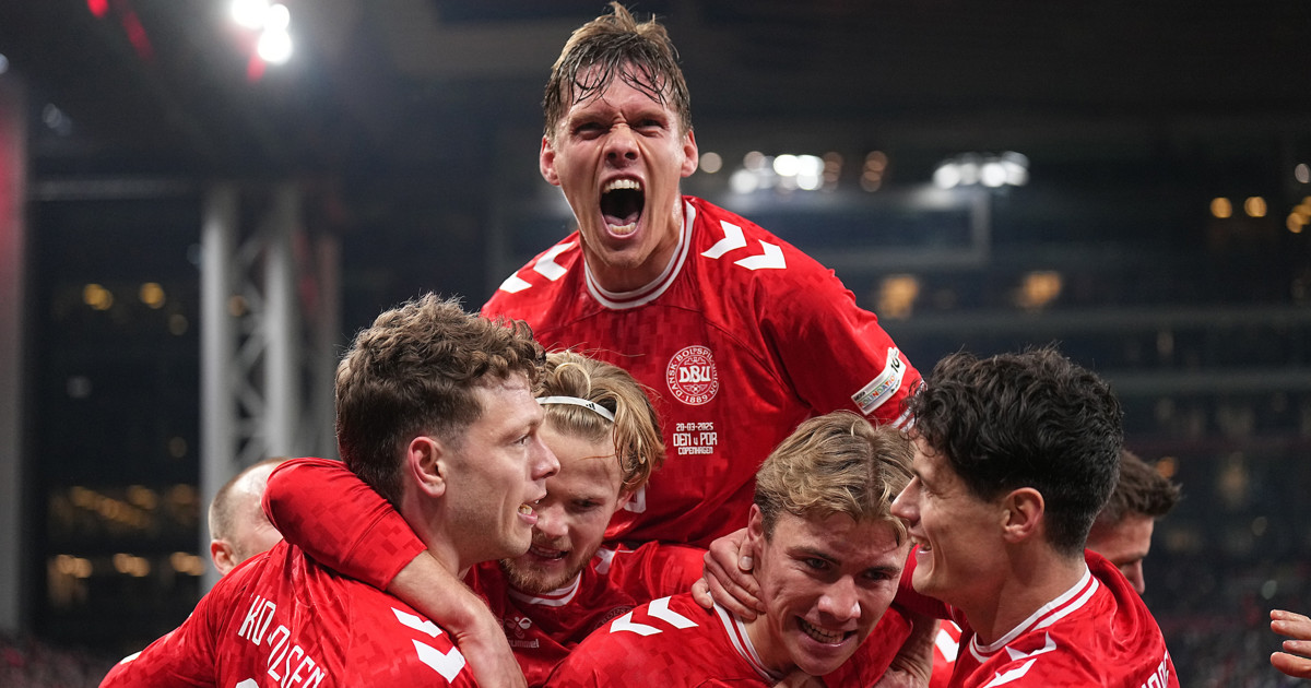 Højlund-scoring sikrede dansk sejr mod Portugal